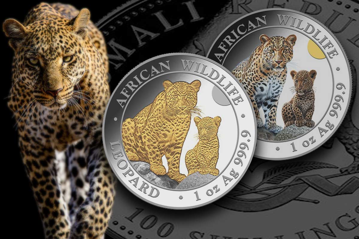Somalia Leopard Silber | Preise vergleichen auf GOLD.DE