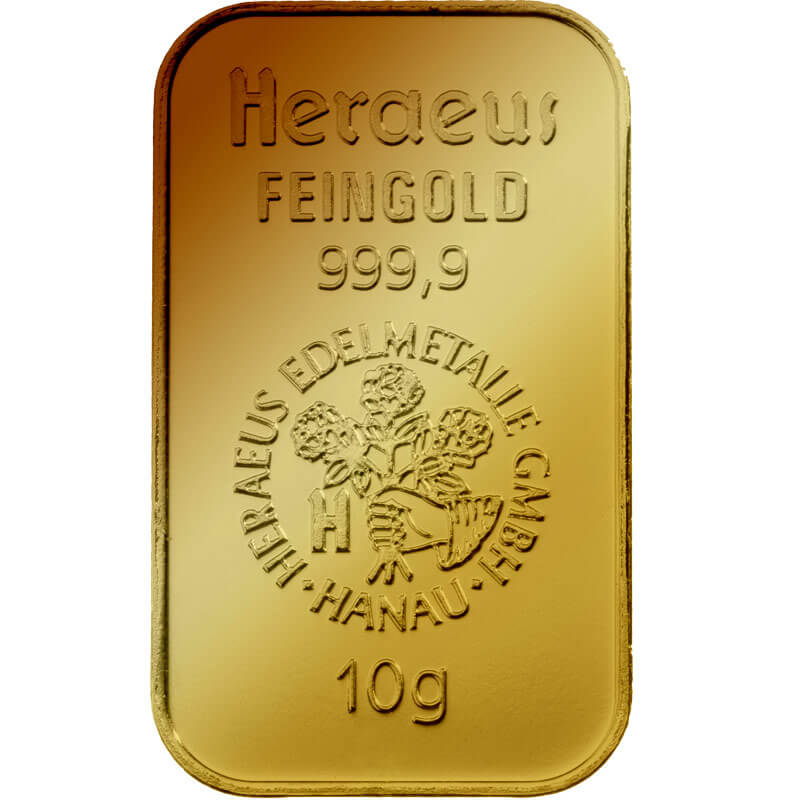 10g Goldbarren kaufen | Preis vergleichen mit GOLD.DE