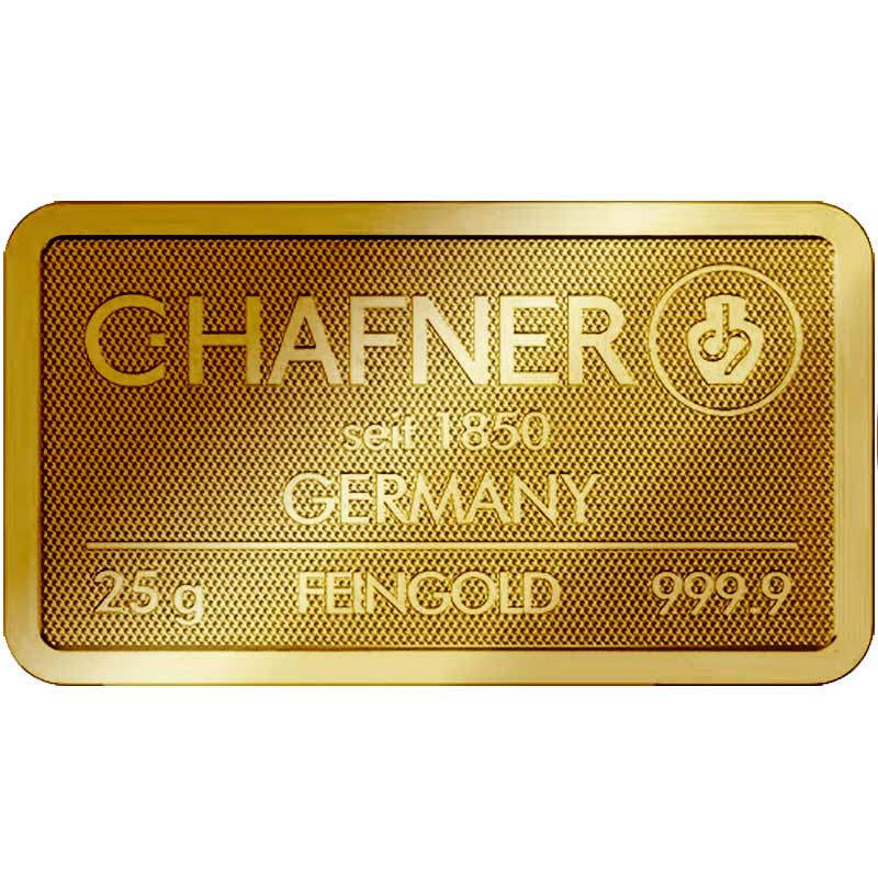 25 g Goldbarren kaufen | Preis vergleichen mit GOLD.DE