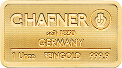 C. Hafner Goldbarren Vergleiche Preise mit GOLD.DE
